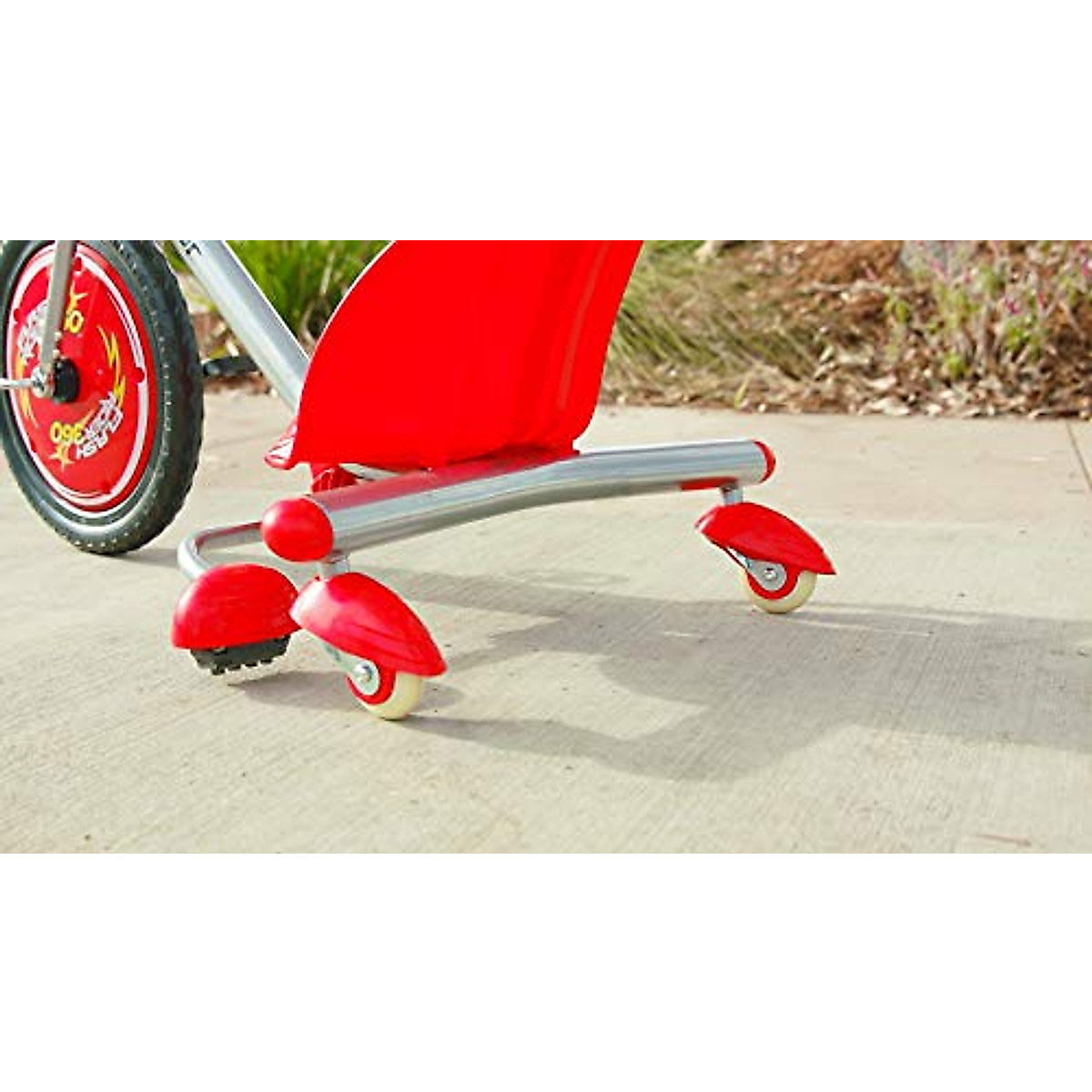 Razor 360 Caster Trike for Kids Ages 6+ - Replaceable Spark cartridges, Lightweight, MX Style Handlebars, for Riders up to 160 lbs