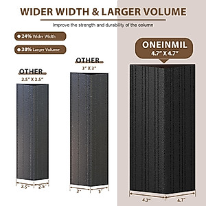 oneinmil 12x16FT Outdoor Gazebo, Heavy Duty Metal Double Roof Hardtop Gazebo with Aluminum Frame and Netting and Curtains for Patios