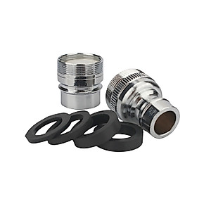 Dishwasher Faucet Adapter (Chrome-brass) fit for Danby, SPT, Homelabs, Costway, Panda, Rovsun Portable Dishwasher to Sink