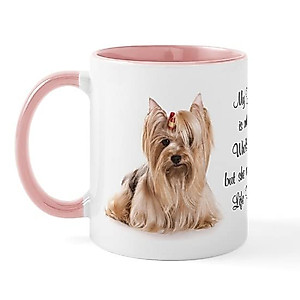 CafePress She's My Yorkie Mug Ceramic Coffee Mug, Tea Cup 11 oz