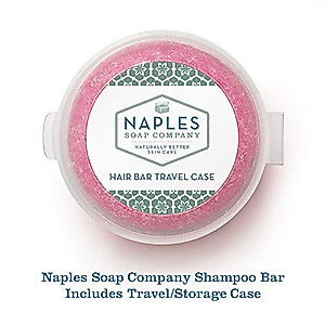 Naples Soap Company Solid Shampoo Bar for All Hair Types – Eco-Friendly, Free of Parabens, Alcohol, Pthalates – Handmade, pH Balanced, Hydrating Haircare, Lasts 50-75 Uses – Sunkissed, 1.75 oz