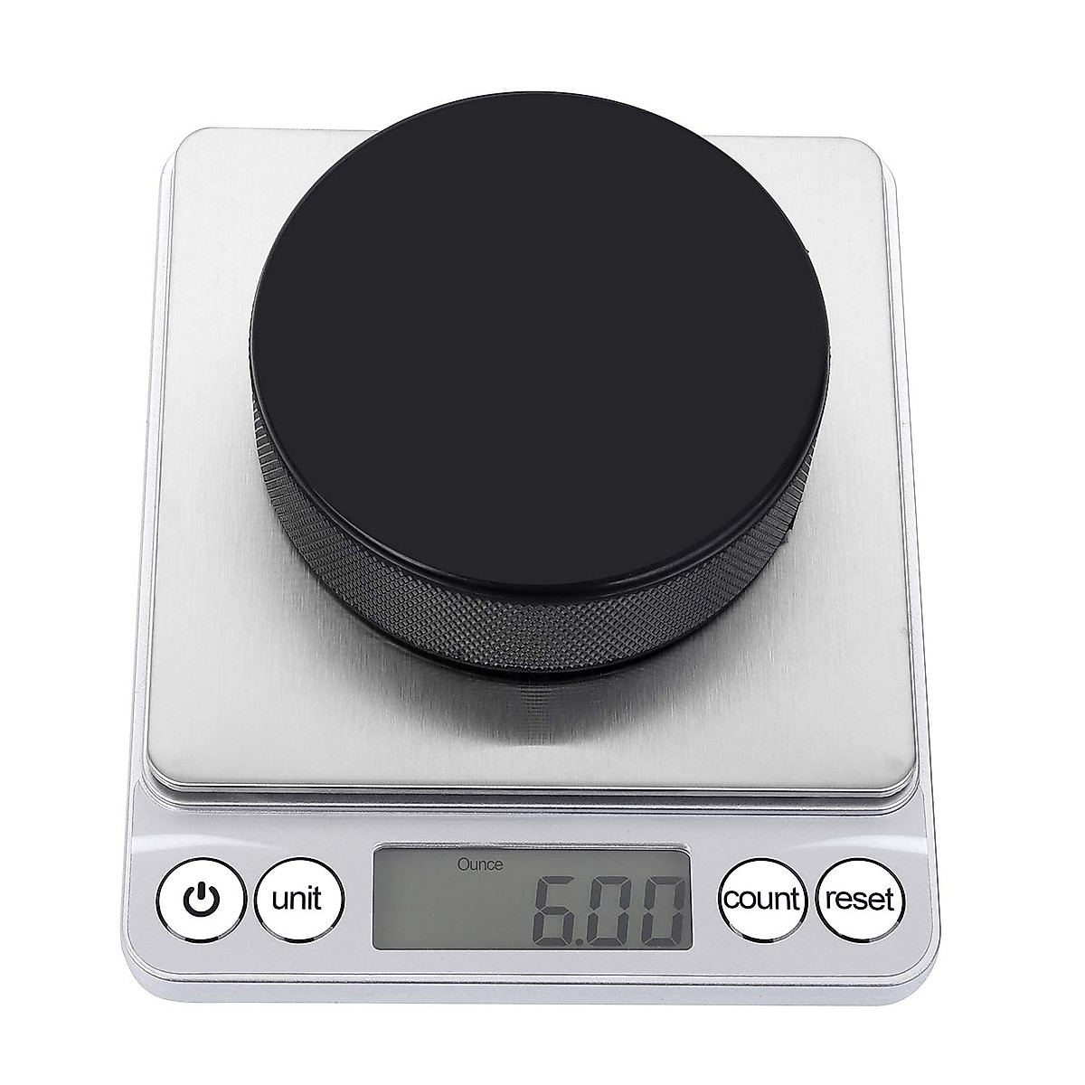 Golden Sport Ice Hockey Pucks, Official Regulation, for Practicing and Classic Training, Diameter 3", Thickness 1", 6oz, Black (18 PCS)