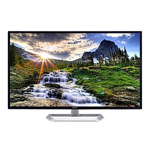 Acer EB321HQU Cbidpx 31.5" WQHD (2560 x 1440) IPS Monitor (Display Port, HDMI & DVI port),Black (Renewed)