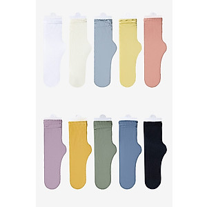 ATHX 3 Pairs Women's Thin Soft Ice Silk Velvet Solid Color Pile Socks for Spring/Summer (Dark Gray)