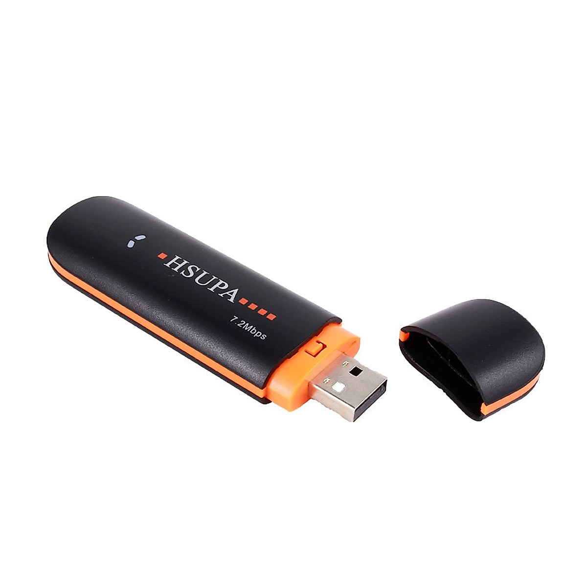 3G Hotspot,USB Modem 7.2Mbps TF Card Adapter SIM SD 3G Network Dongle,Support Hot-Swappable,Plug-and-Play