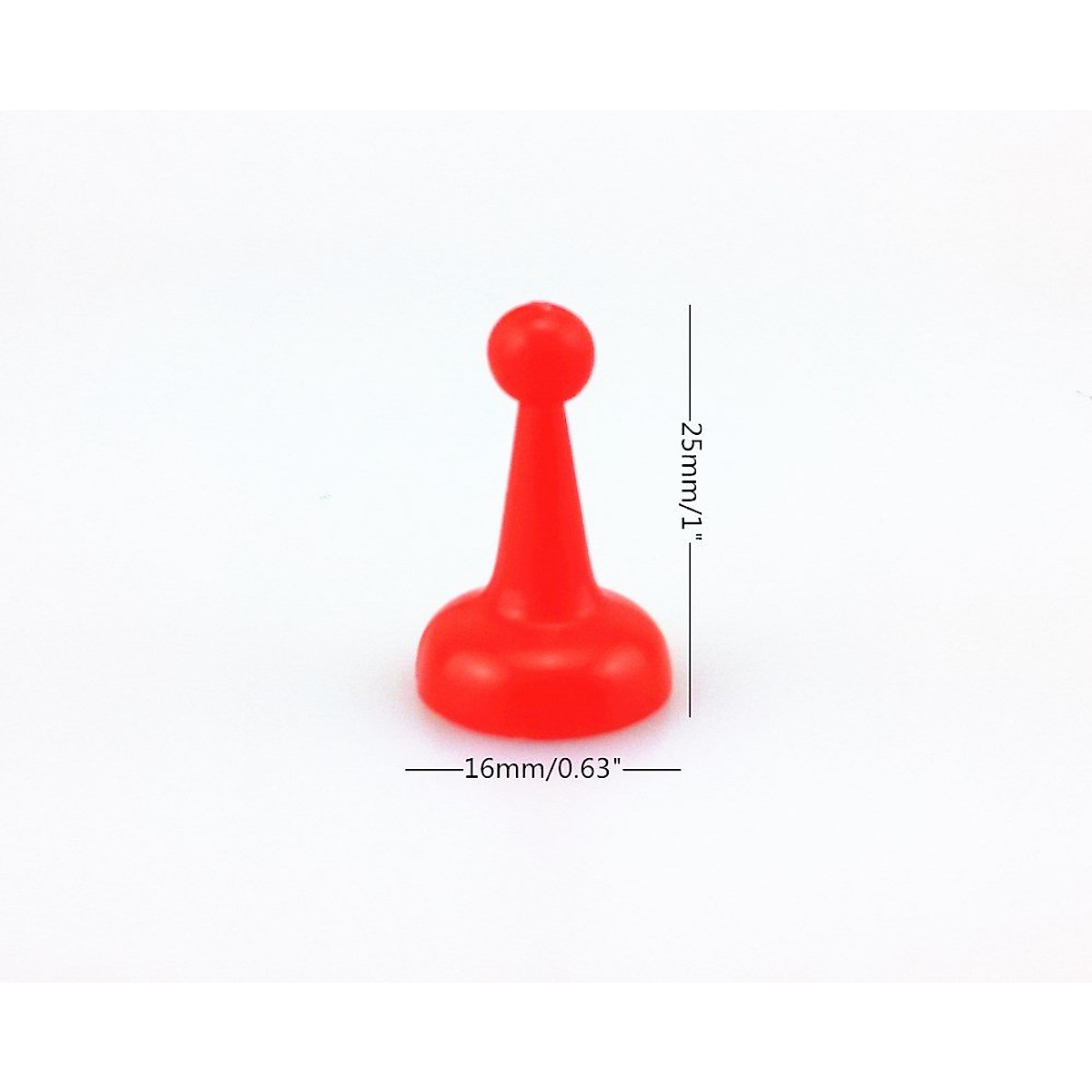 Honbay 120pcs Multi-Color Pawns Pieces for Board Games, Tabletop Markers Component