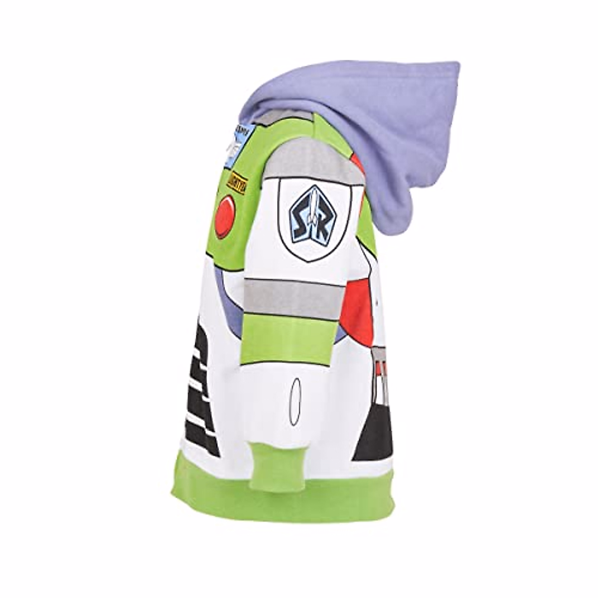 Disney Pixar Toy Story Buzz Lightyear Toddler Boys Fleece Zip Up Hoodie Green 3T