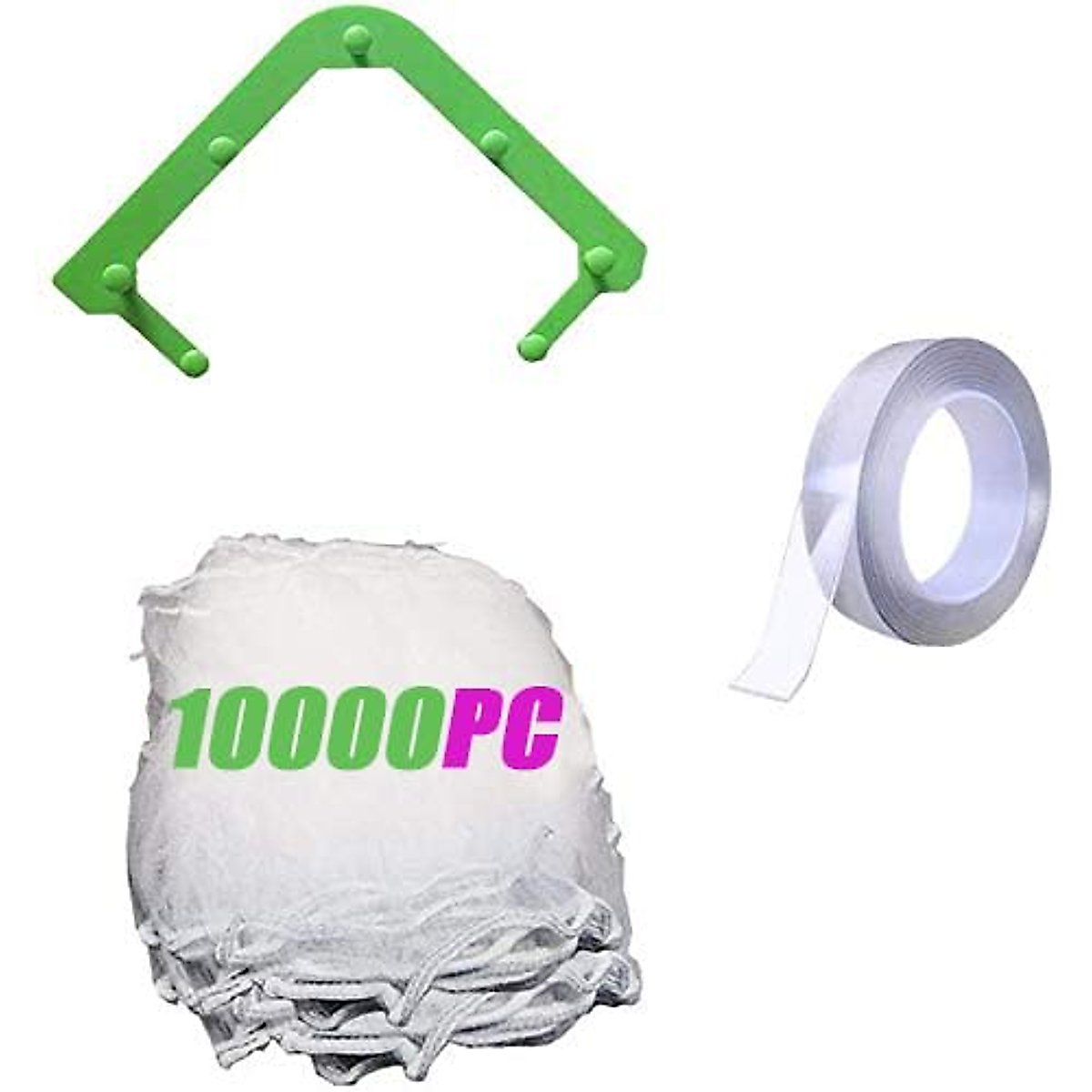 Kitchen sink strainer, Triangle Filter, Sink Strainer Bag sink net, Sink Fine Net Mesh Bag, Hanging Net Drain Basket Leftovers Soup Sink Garbage Storage Rack Holder(1 Holder + 100 PCS filters)