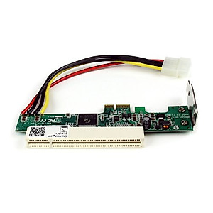 StarTech.com PCI Express to PCI Adapter Card - PCIe to PCI Converter Adapter with Low Profile / Half-Height Bracket , TAA (PEX1PCI1)
