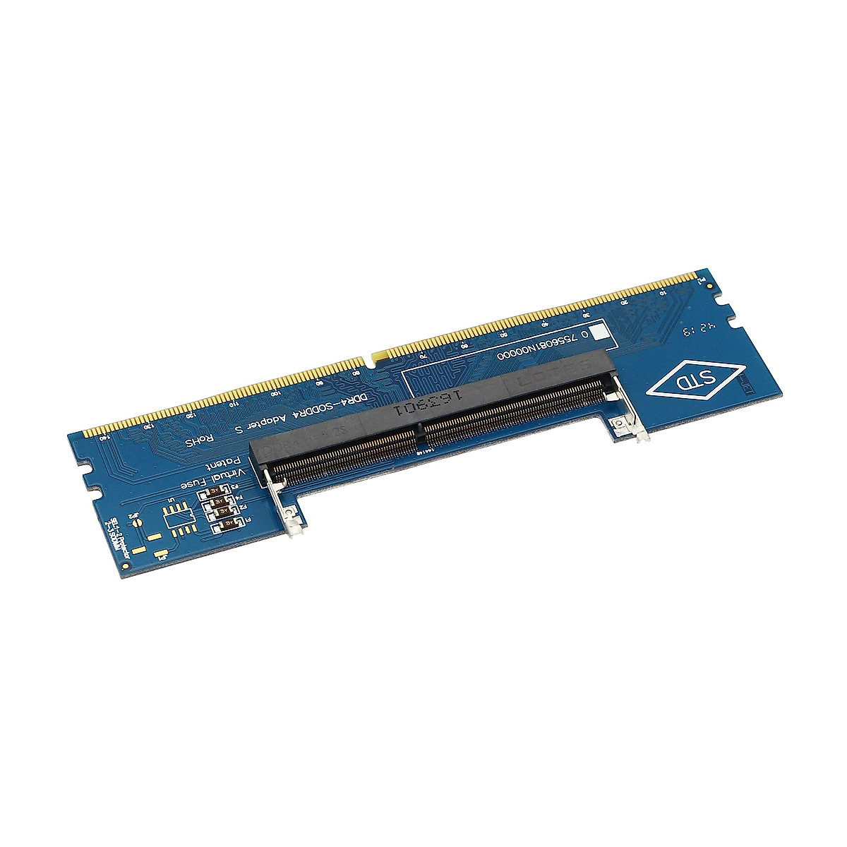 SinLoon Laptop DDR4 RAM to Desktop PC RAM Adapter Card SO DIMM to DDR4 Converters DDR4 Laptop SO-DIMM to Desktop DIMM Memory RAM Connector Adapter (DDR4)