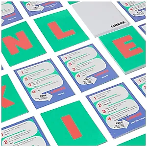 Linkee: Nick Jonas Edition: Family Quiz Board Game for Adults and Teens, Perfect For Family Game Night