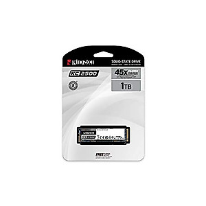 Kingston Skc2500M8/1000G - 1Tb Ssd Series Kc2500 M.2 Format 2280 Nvme High Speed and Self-Encryption AES 256 Bits