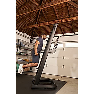CLMBR01 Connected Full-Body Resistance Indoor Fitness Machine - 21.5" HD Touch Display, Built-in Sound System - Easy to Move, Space-Saving Design - Whole Body Strength & High Intensity Cardio Workout