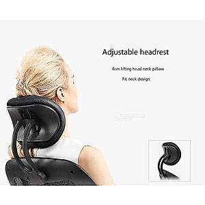 IRDFWH Ergonomic Computer Chair Home Swivel Chair Boss Seat Thicken Cushion Comfortable Reclinable Office Chair Sync Back Function