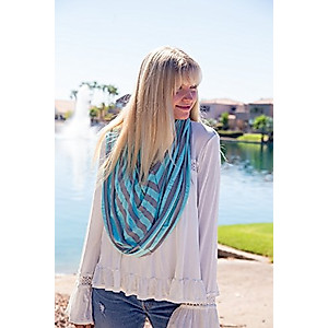 Carseat Canopy Cover | Stretch Jersey Fabric Doubles as a Convenient Breastfeeding or Shopping Cart Cover | Car Seat Canopy for Baby Girls and Boys!