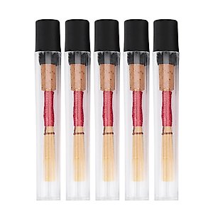 Oboe Reeds, 5 Pcs Medium Soft Oboe Reed Musical Instrument Part with Plastic Tube For Instrument Amateur