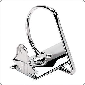 Cardinal Economy 3-Ring Binders, 4", Slant-D Rings, Holds 835 Sheets, ClearVue Presentation View, Non-Stick, White, Case of 6 (90781)