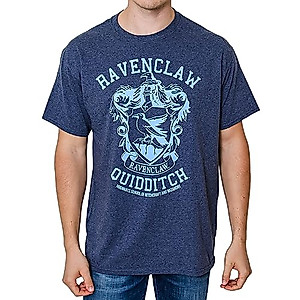 Harry Potter Ravenclaw Quidditch Team Adult T-Shirt(MD, Navy Heather)