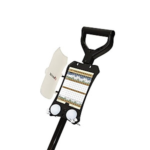 Jef World Of Golf Deluxe Steel Golf Cart, Black