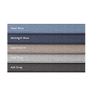 Stand Up Desk Store ReFocus Clamp-on Acoustic Desk Divider Privacy Panel That Reduces Noise and Visual Distractions (Ash Gray, 59" x 23.6")