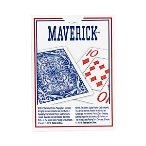 Maverick Jumbo 12 Pack Playing Cards , Blue