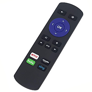 PERFASCIN New IR Replacement Remote fit for Roku 1 2 3 4 LT HD XD XS Premiere Ultra Express Streaming Player with HULU Sling 4620XB 3050R 4620R 3900XB 3700XB 2000C 2710R 4210XB 3900R 2500R LT 2700R