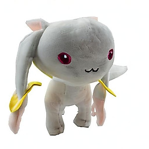 lsradu LSLSYR Anime Magi Madoka Magica Kyubey Plush Toy Doll Cosplay Cute 21cm Stuffed Doll