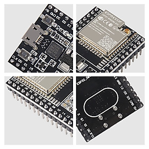 AITRIP 3PCS ESP32-DevKitC Core Board ESP32 Development Board ESP32-WROOM-32U WiFi Bluetooth Development Board for Arduino