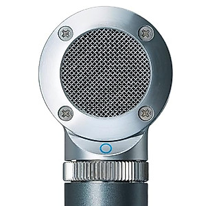Shure BETA 181/BI Ultra-Compact Small-Diaphragm Side-Address Versatile Condenser Microphone for Instruments with Interchangeable Polar Pattern Capsule Options, 3-pin XLR Connector - Bidirectional