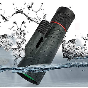 ROLTIN 10-20x50 High Power Zoom Monocular Compact IPX7 Waterproof BAK4 Prism FMC Lens Monocular for Adult Bird Watching, Outdoor Hunting, Travel, Sightseeing Adults