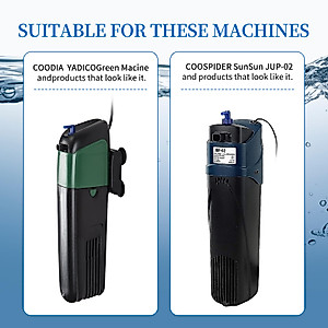 COOSPIDER 5 Watt Replacement Bulb, Spare Lamp Bulb for Sunsun JUP-02, CUV-305, CUV-505, CUP-805 Filter Machine