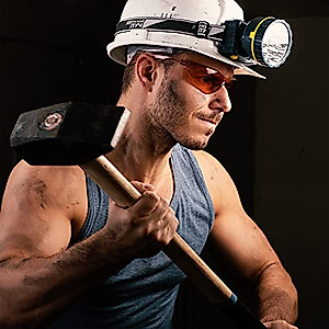 NoCry Lightweight Blue Light Blocking Glasses with Orange Lenses, Anti Fog and Anti Scratch Coating and UV 400 Protection; ANSI Z87.1 Certified