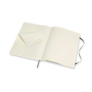 Moleskine PRO Notebook, Soft Cover, XL (7.5" x 9.5") Professional Project Planning, Forest Green, 192 Pages