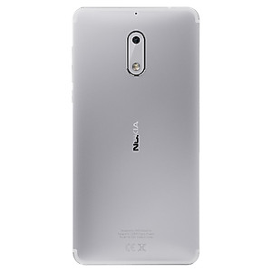 Nokia 6 TA-1025 32GB Unlocked GSM Android w/ 16MP Camera - Silver
