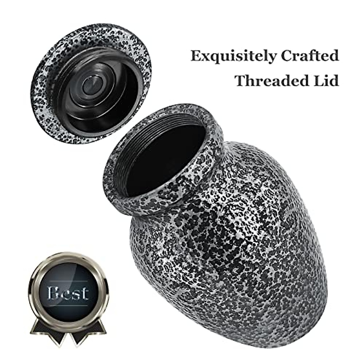 Small Urns for Human Ashes Keepsake - Mini Urn Set of 2, Exquisite Hand Engraved Sharing Tokens Urns to Remember Your Love One Lost - 2" Personal Tiny Ash Urn Ashes Holder for Adults w/Velvet Bag