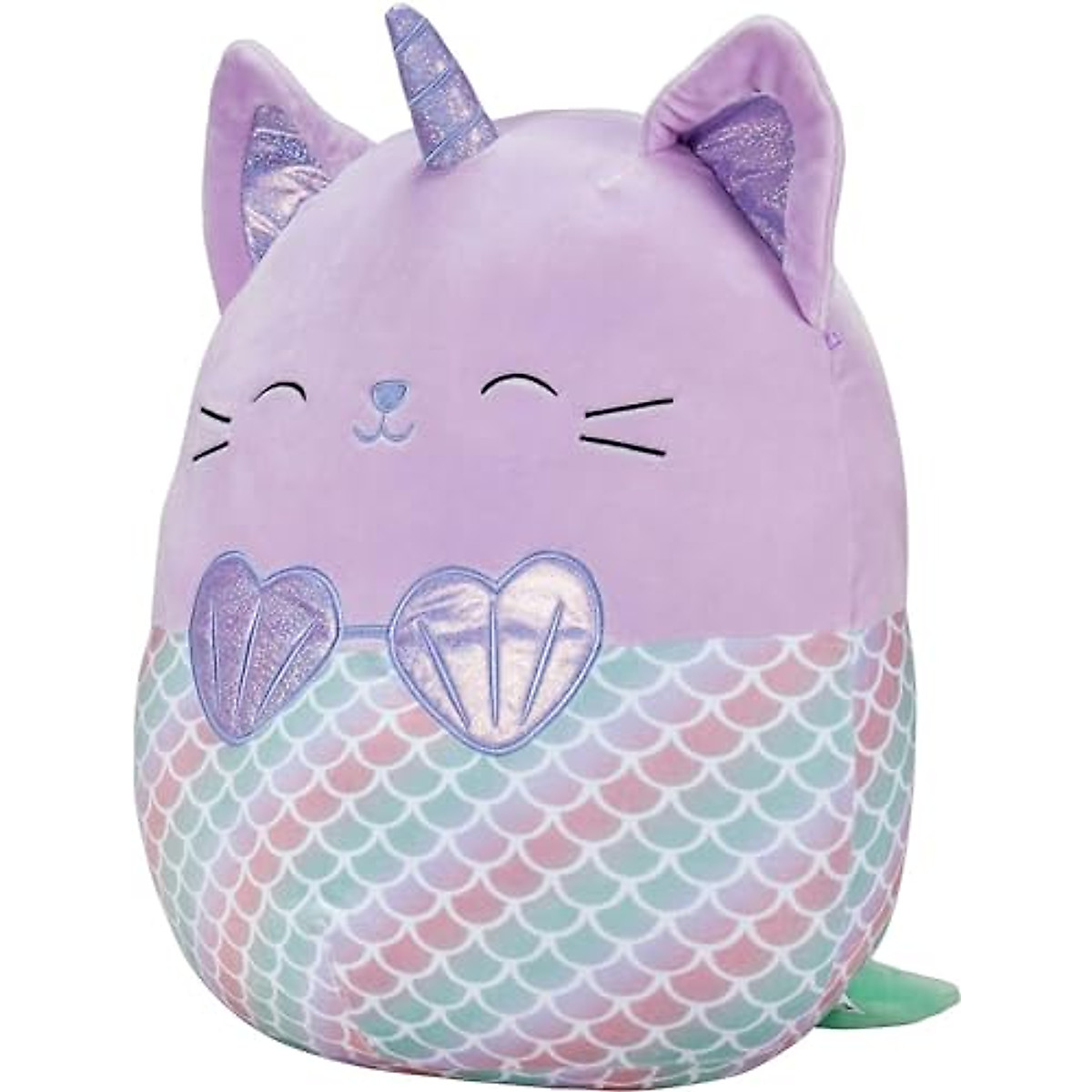 Squishmallows Official Kellytoy Plush 16" Anya The Caticorn Mermaid- Ultrasoft Stuffed Animal Plush Toy (Amazon Exclusive)
