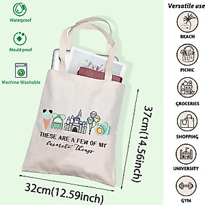 F-things Magic Kingdom Gift Mouse Family Trip Shoulder Bag - Fairytale Fans Ice Cream Handbag Tote