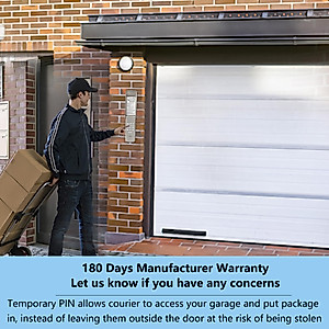 MIV 877MAX Garage Door Keypad, with 2 Pack 893MAX Opener Remote, Compatible with LiftMaster/Chamberlain/Craftsman Garage Door Opener Since 1993