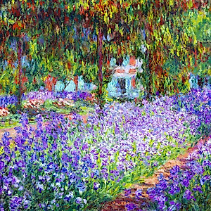 CafePress Monet Tote Bag Natural Canvas Tote Bag, Reusable Shopping Bag