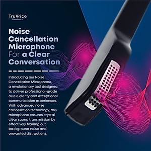 TruVoice HD-550 Office Headset with HD Sound and Noise Canceling Microphone - Compatible with Cisco 6000, 7800 and 8800 Series Phones and Also 7931 7940 7941 7942 7945 7960 7961 7962 7965 7970 7975