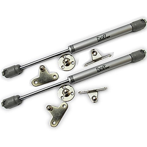 HnF shop Kitchen Overhead Storeage Cabinet Swing-up Door Lift up Hydraulic Gas Spring Lift Stay Support Replacement Part (2set, 100N)