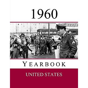 1960 US Yearbook: Original book full of facts and figures from 1960 - Unique birthday gift / present idea.