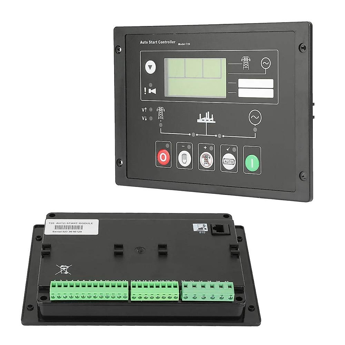 Generator Control Panel, Generator Controller Auto Start for Deep Sea Electronics Spare Parts