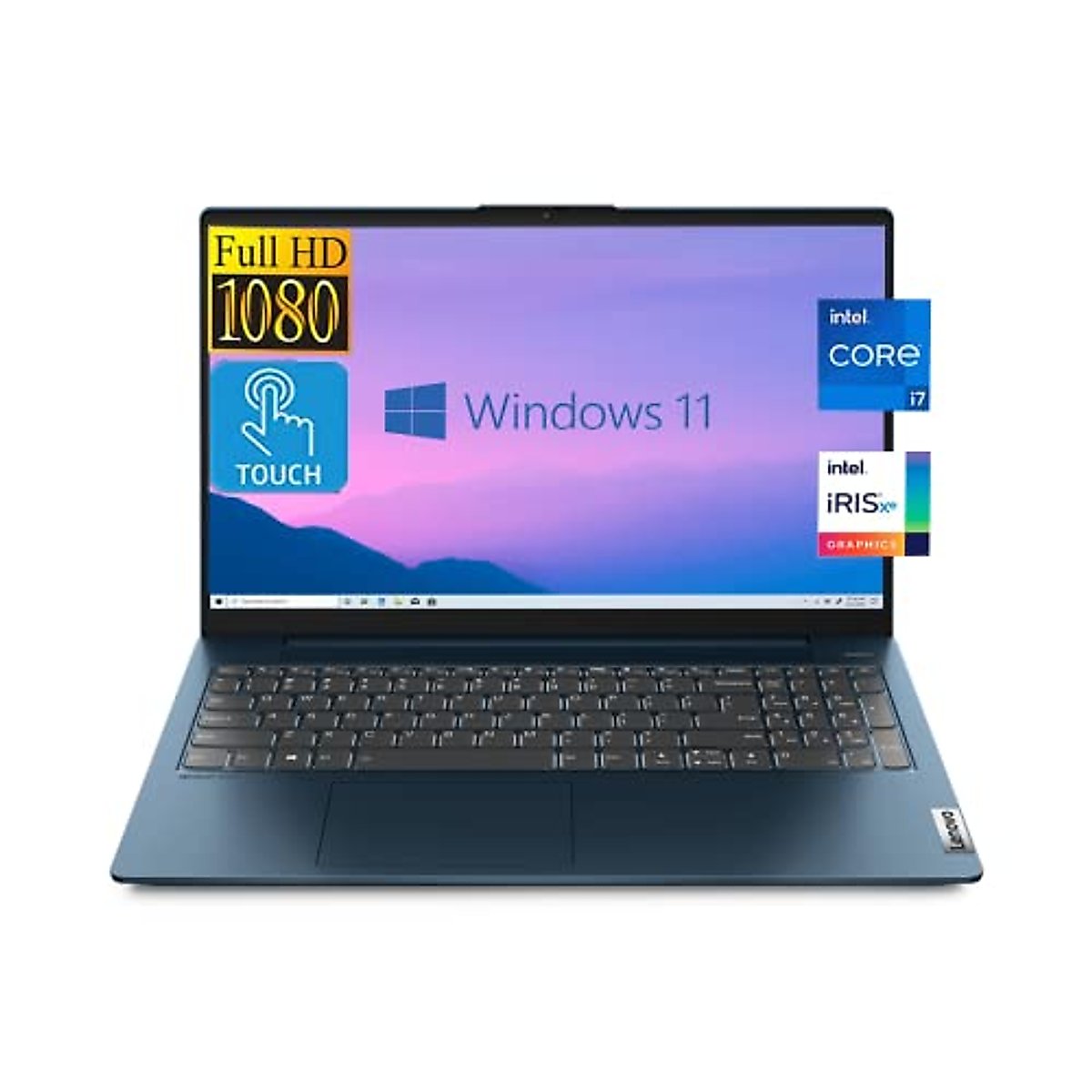 2022 Newest Leonvo IdeaPad 5 Laptop, 15.6 inch FHD Touchscreen, Intel Core i7-1165G7, 12GB RAM, 1TB SSD, Backlit Keyboard, Fingerprint Reader, Wi-Fi 6, Bluetooth, Windows 11 Home, Bundle with JAWFOAL