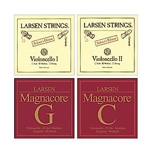 Larsen Magnacore Soloist 4/4 Cello String Set - Medium