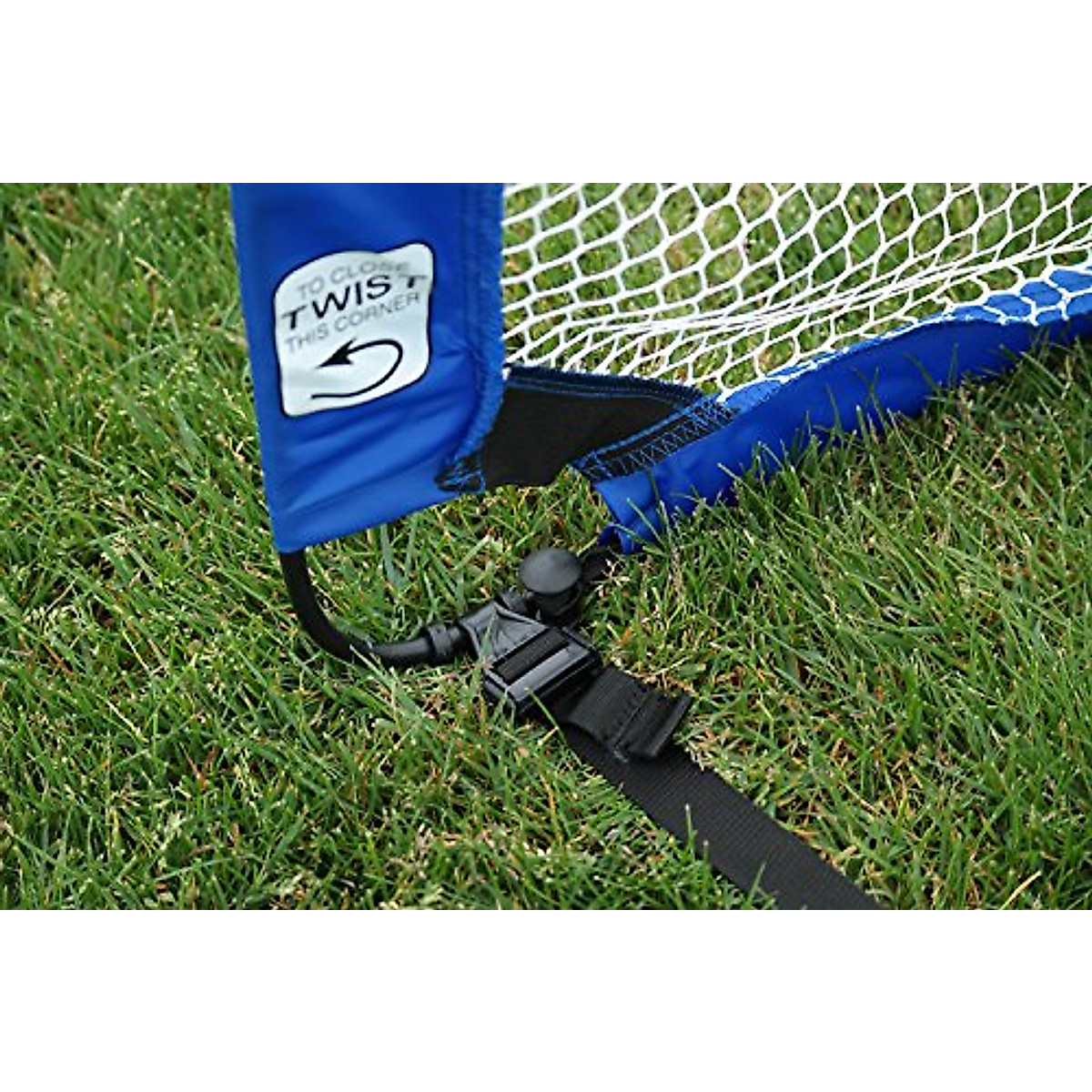 PUGG 4 Foot Pop Up Soccer Goal - Portable Training Futsal Football Net - The Original Pickup Game Goal (Two Goals & Bag)