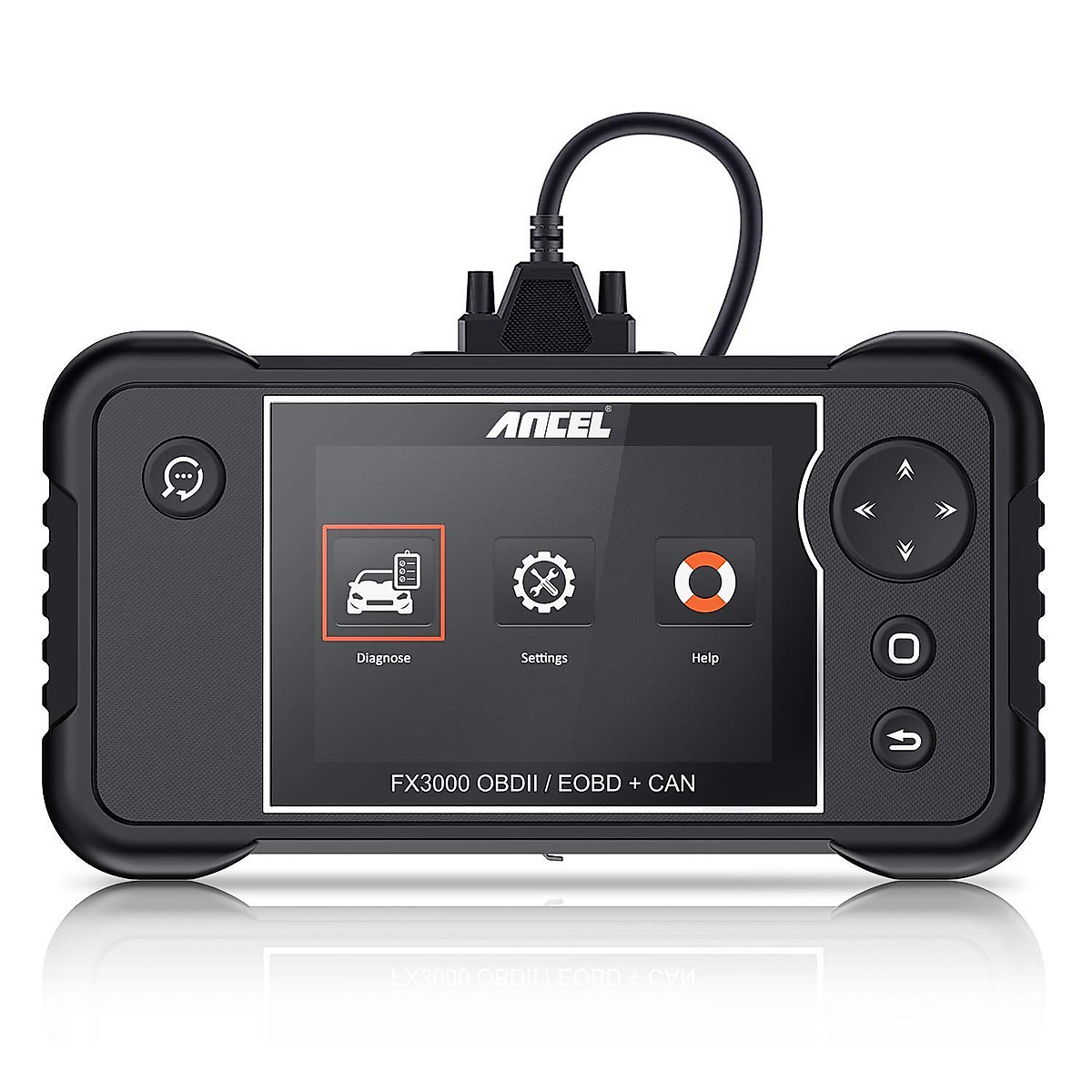 ANCEL FX3000 Automotive OBD II Scanner Check Engine Transmission SRS ABS EPB Oil Service Light Reset SAS ABS BMS Scan Tool with ANCEL BST200 12V Car Battery Load Tester