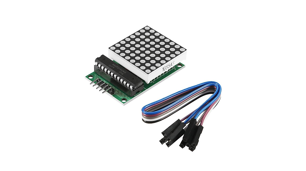 DIY Arduino MAX7219 Dot Matrix LED Display Module Kit