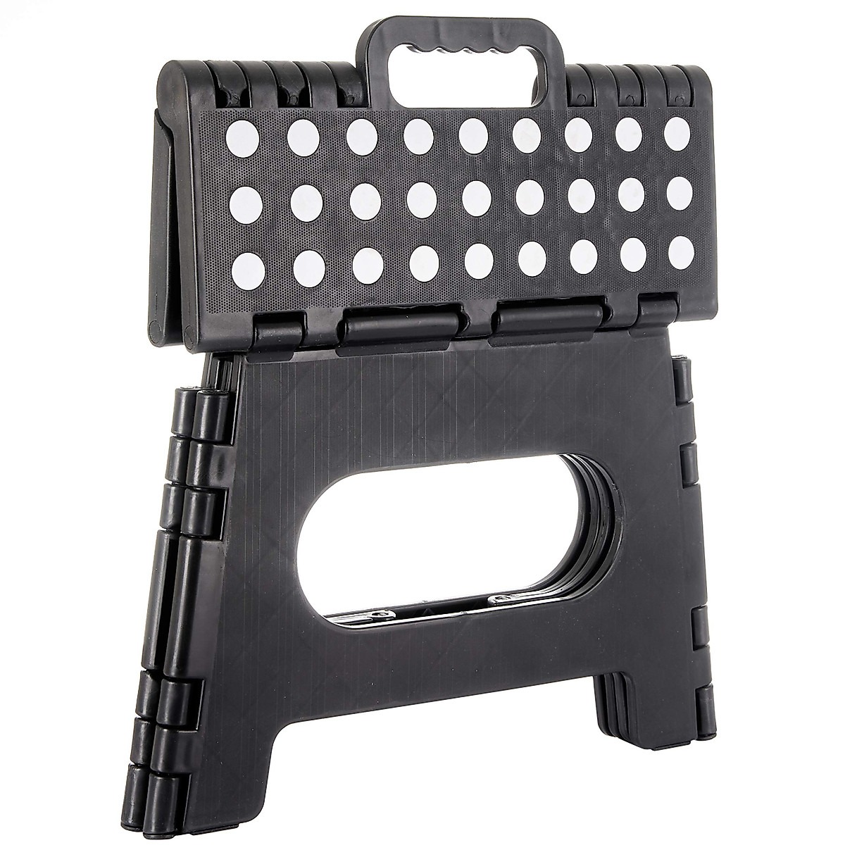 Simplized Small Folding Step Stool - Step stools for Kids and Adults - 9" Hand Chair, One-Hand Operation Stool