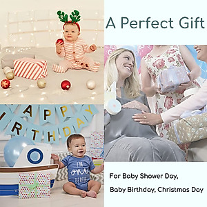 Wedfull Baby Neck Pillows, Comfortable Baby Travel Head Neck Support Pillow for Car Seat Stroller Pushchair, Soft PP Cotton for 6-36 Months Toddler Infant Newborn, Cloud